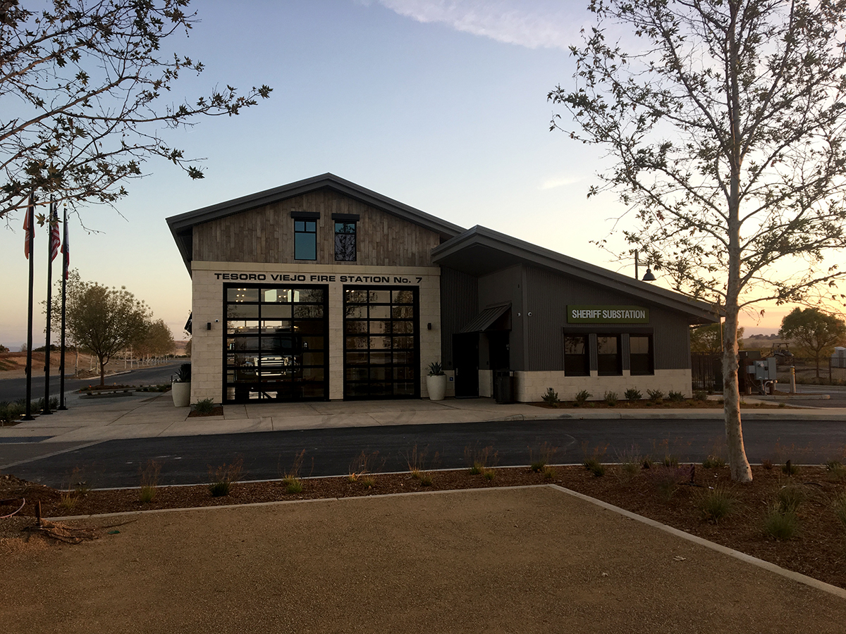 Tesoro-Fire-Station-Framing-Madera – Meyers Constructors